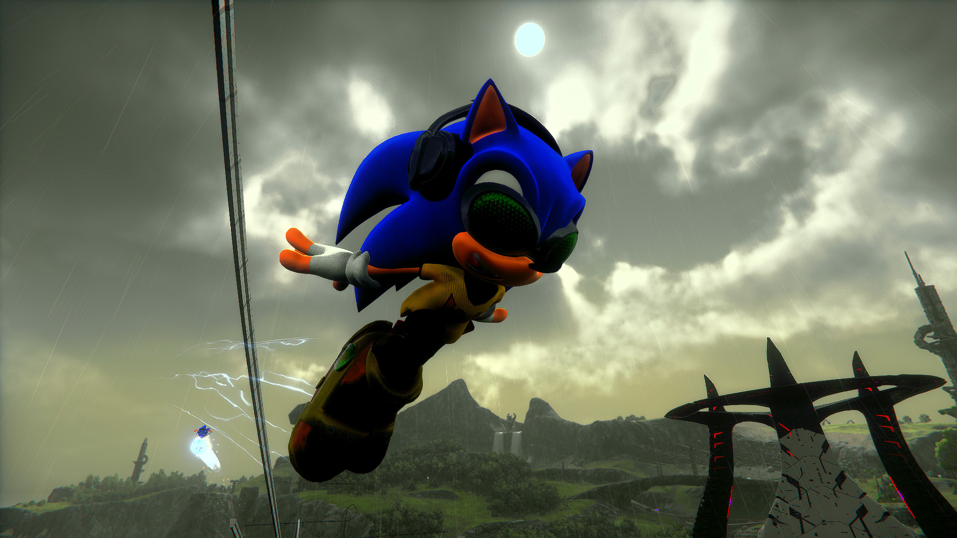 HYBRID SONIC (NEW JETSET RADIO SKIN) Mod for Sonic Frontiers ...