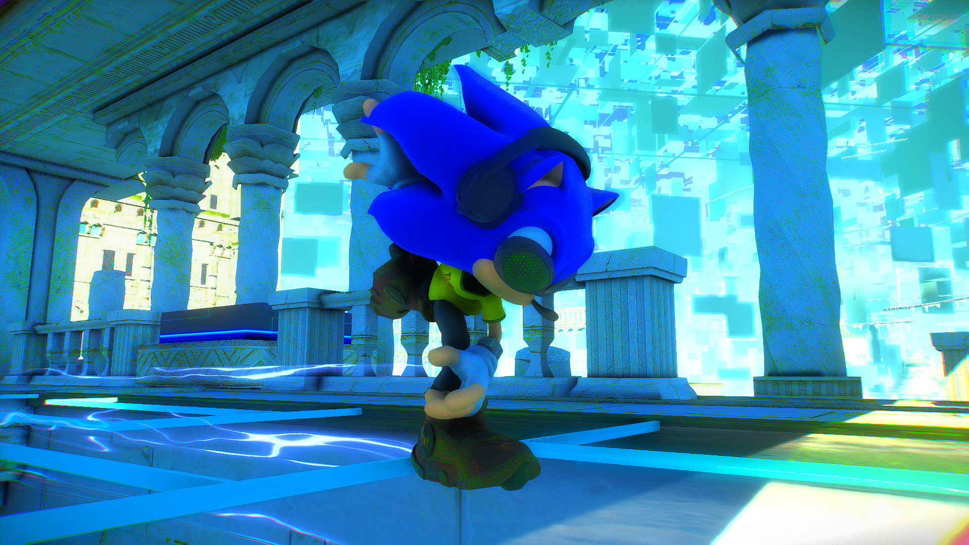 HYBRID SONIC (NEW JETSET RADIO SKIN) Mod for Sonic Frontiers ...