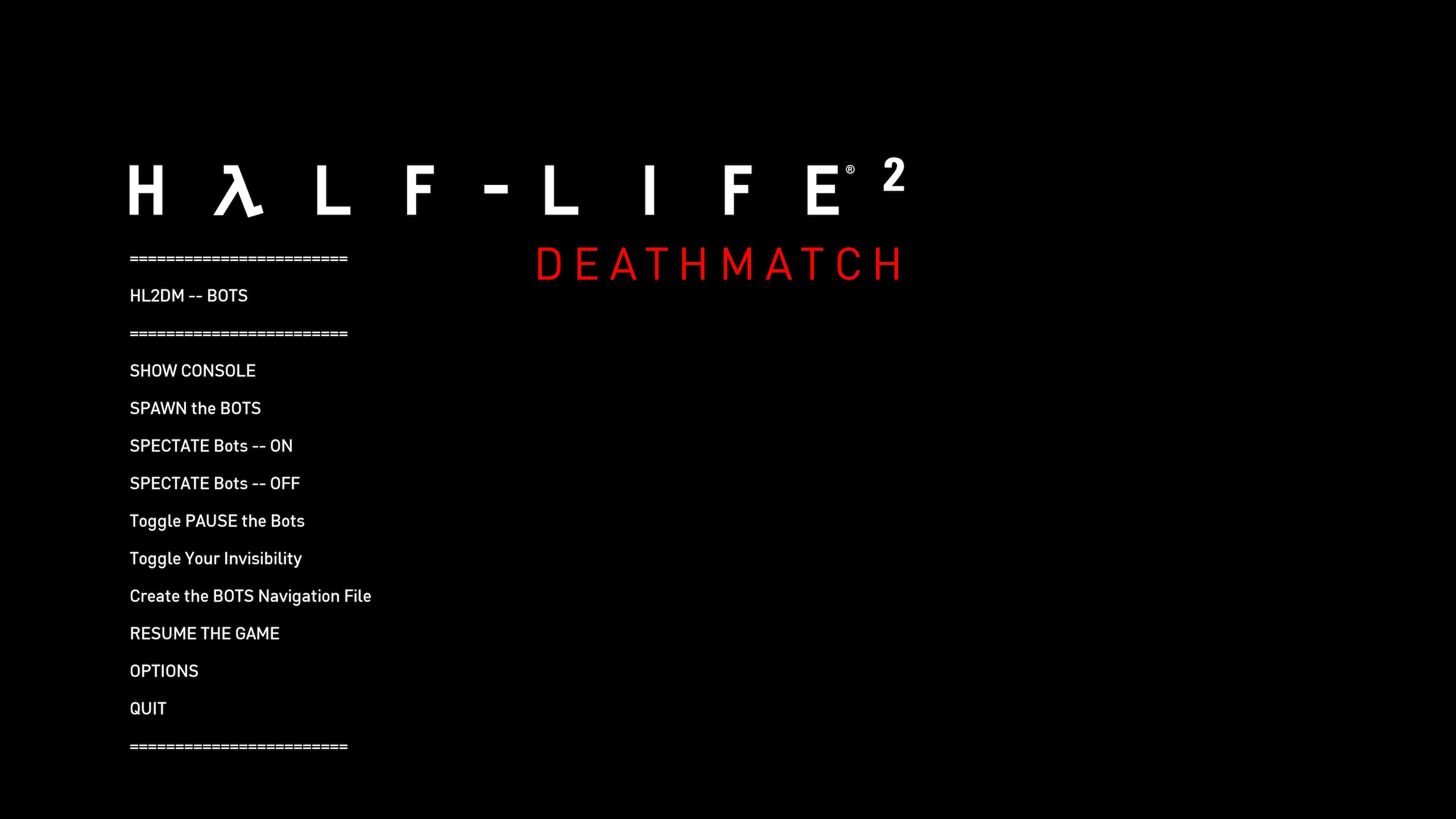 HL2DM Native BOTS Mod for Half-Life 2: Deathmatch | HL2:DM Mods