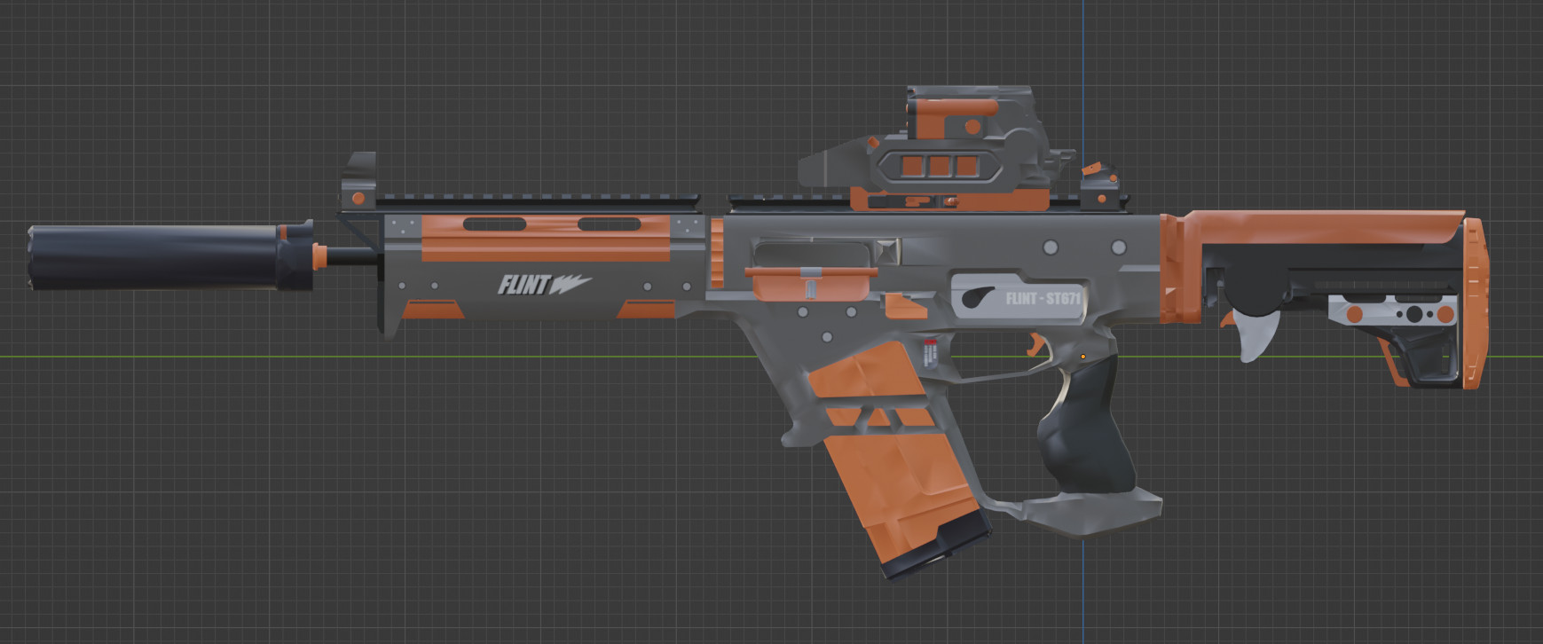 Grace Weapon - Cyberpunk 2077 D5 Rifle Mod for Zenless Zone Zero | ZZZ Mods