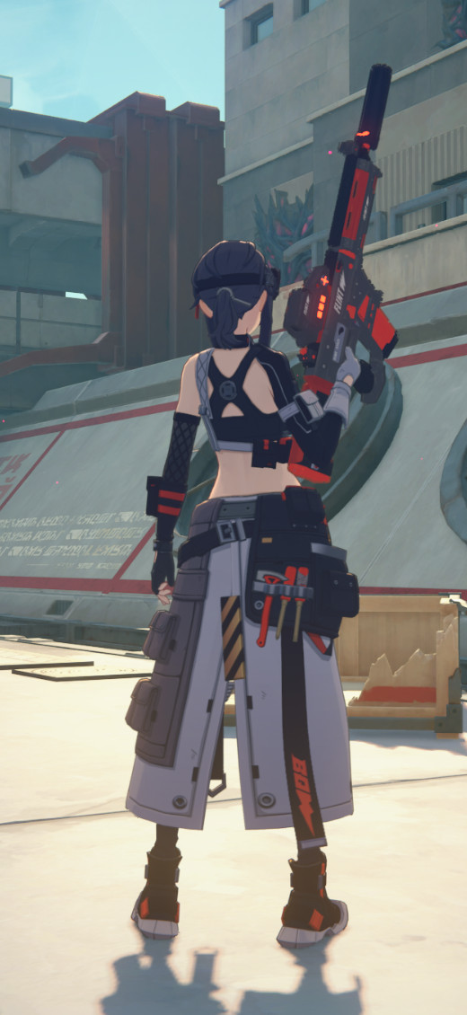 Grace Weapon - Cyberpunk 2077 D5 Rifle Mod for Zenless Zone Zero | ZZZ Mods