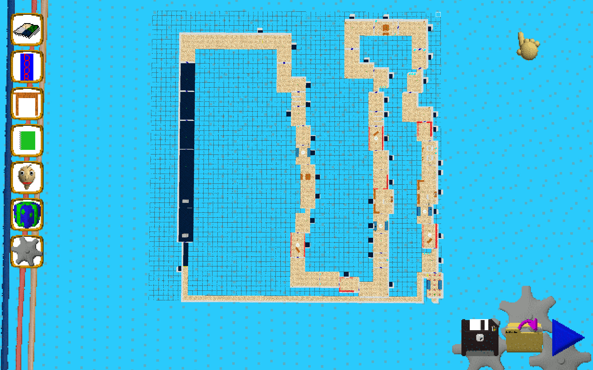(0.12.X) Roblox Doors Map in BB+ Mod for Baldi's Basics | Baldi Mods