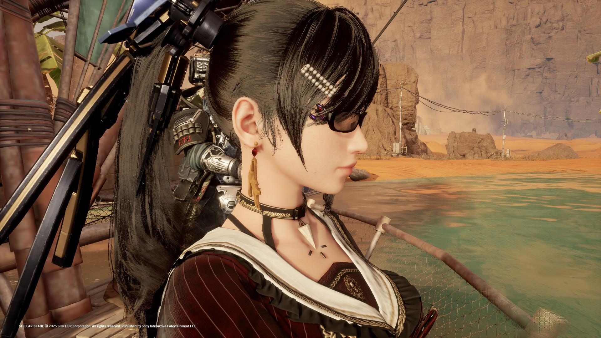 Bayonetta 1 Earrings for EVE Mod for Stellar Blade | SB Mods