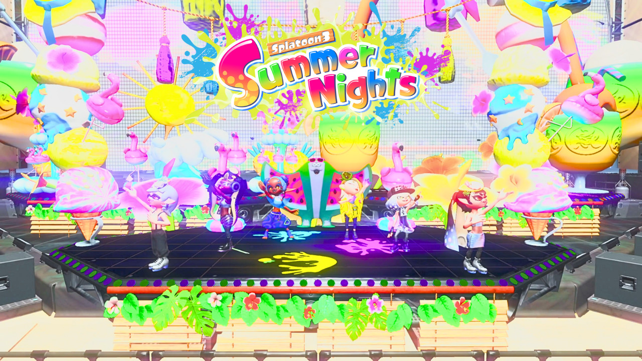Grand Summer Nights Mod for Splatoon 3 | Splatoon 3 Mods