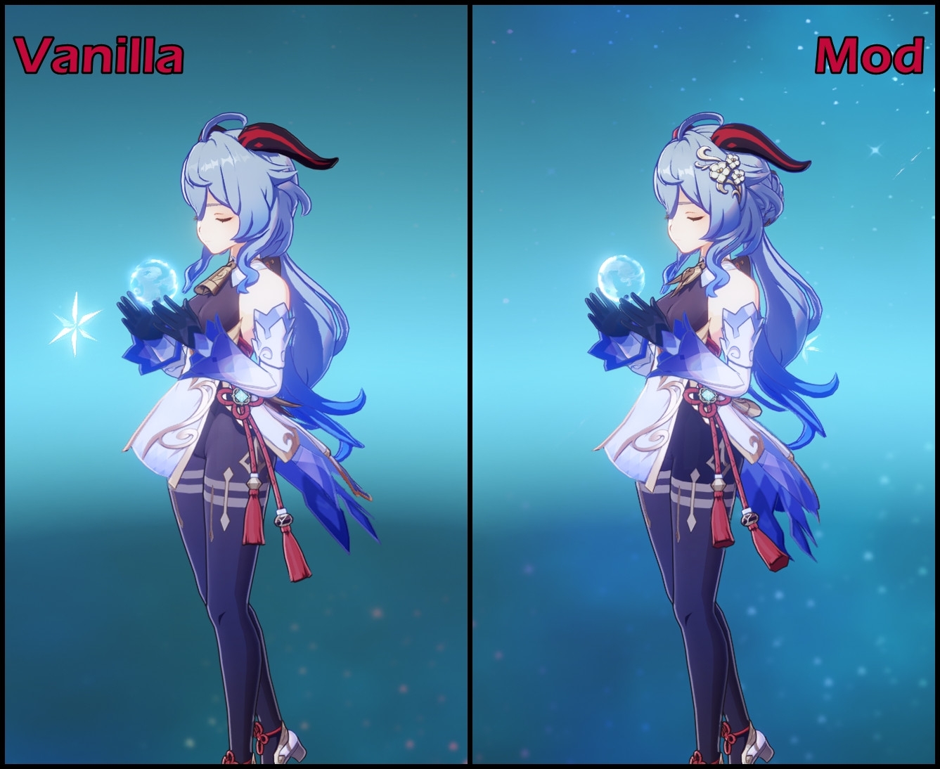 Ganyu Tweaks Mod for Genshin Impact | GI Mods