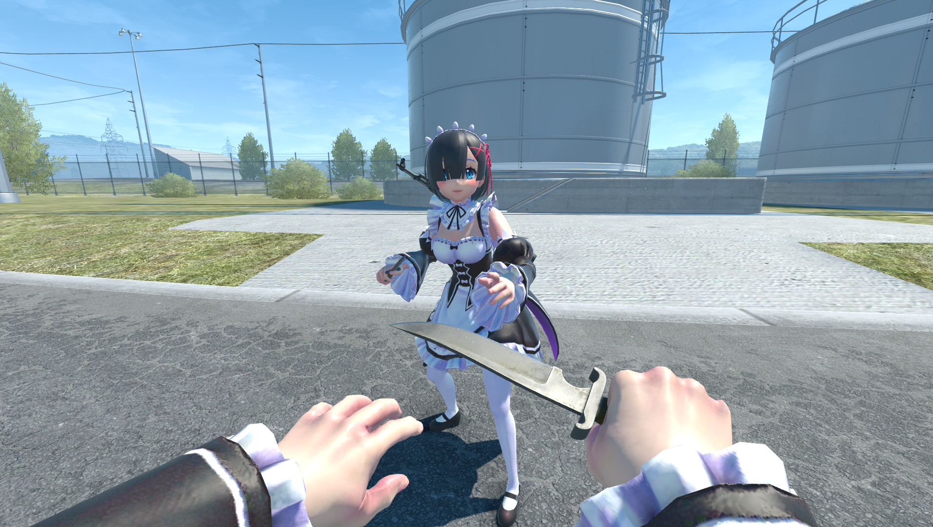 Re:Zero Rem Player Model Mod for Counter-Strike 2 | CS2 Mods
