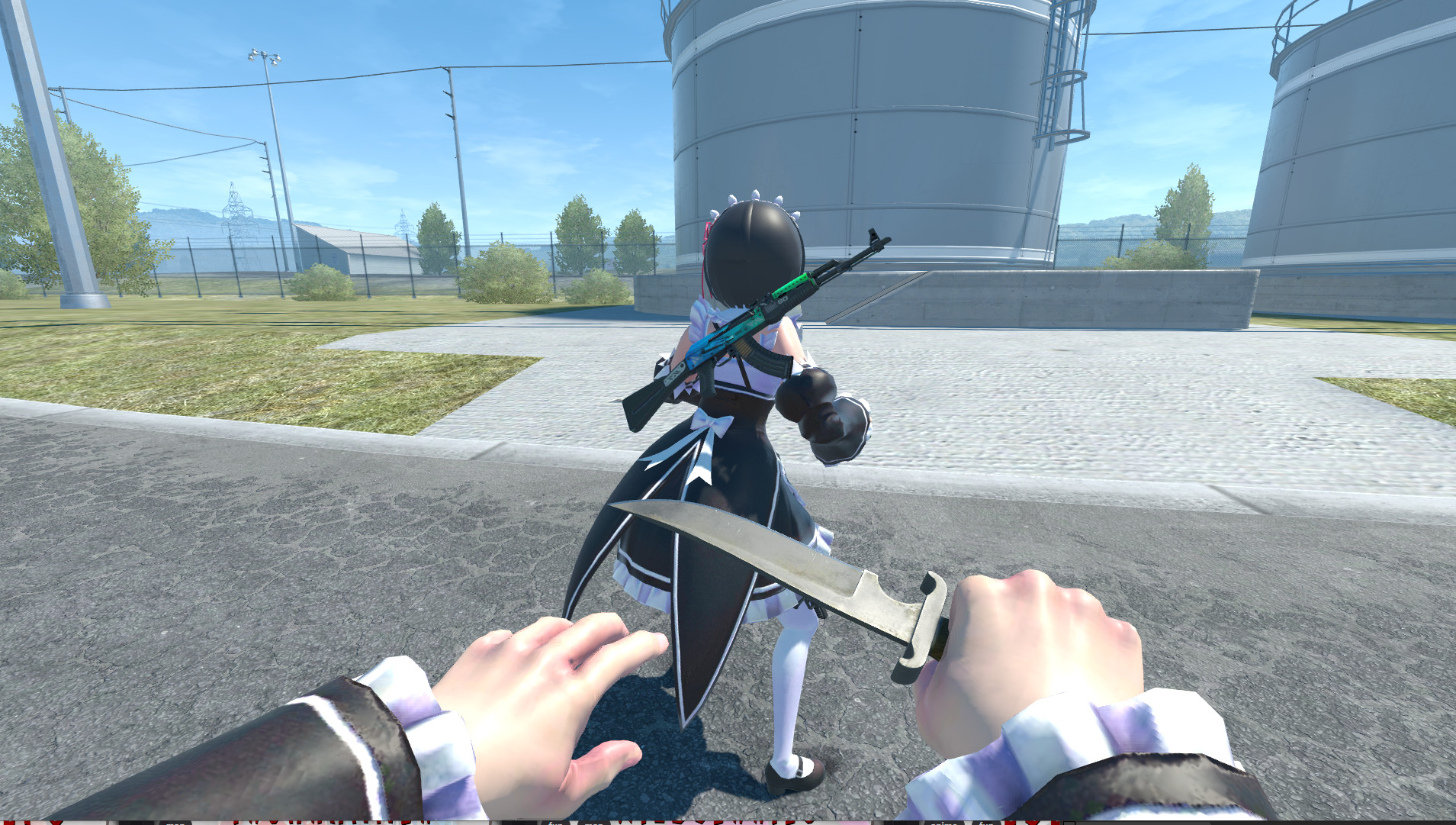 Re:Zero Rem Player Model Mod for Counter-Strike 2 | CS2 Mods