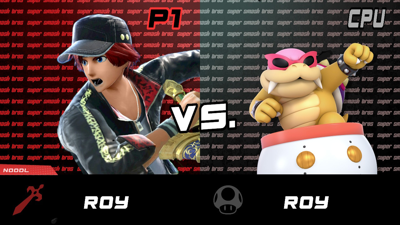 Stylish Roy UI Only Mod for Super Smash Bros. Ultimate | SSBU Mods