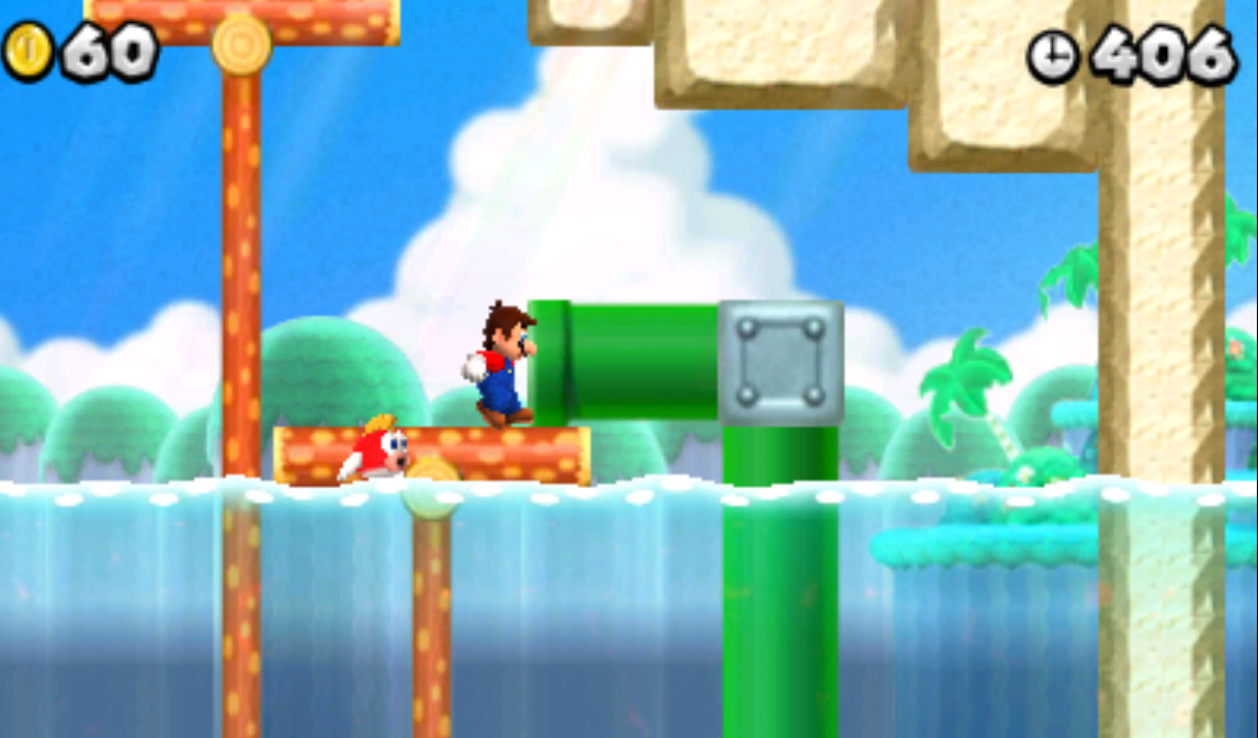 NSMB2 Custom Level - High Tide Bay Mod for New Super Mario Bros. 2 ...