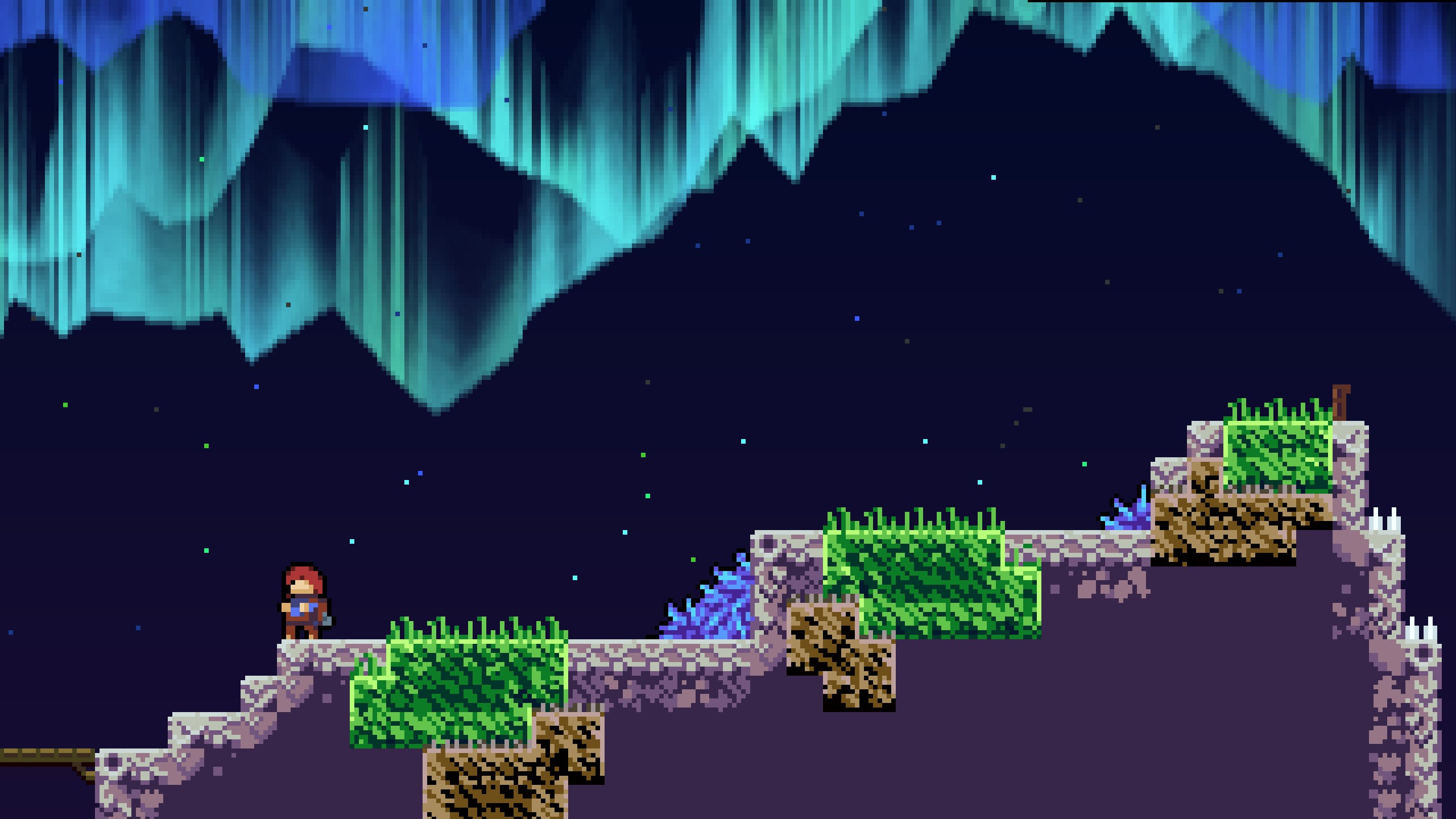 Summit Underside GM green Map Mod for Celeste | Celeste Mods
