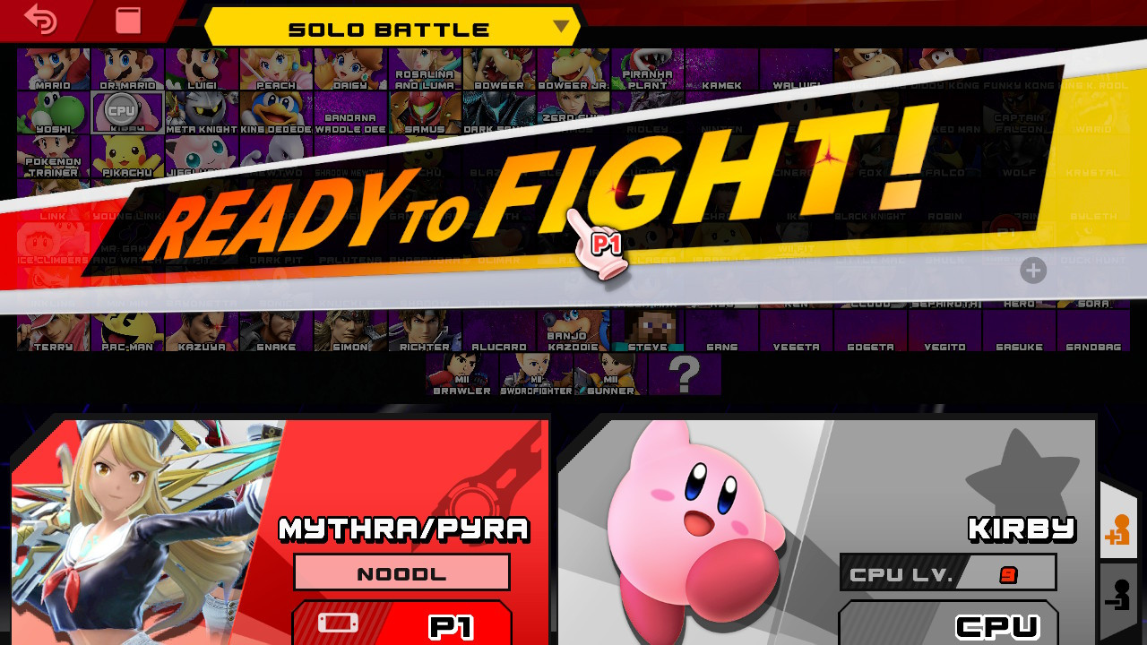 Sailor Aegis UI Mod for Super Smash Bros. Ultimate | SSBU Mods