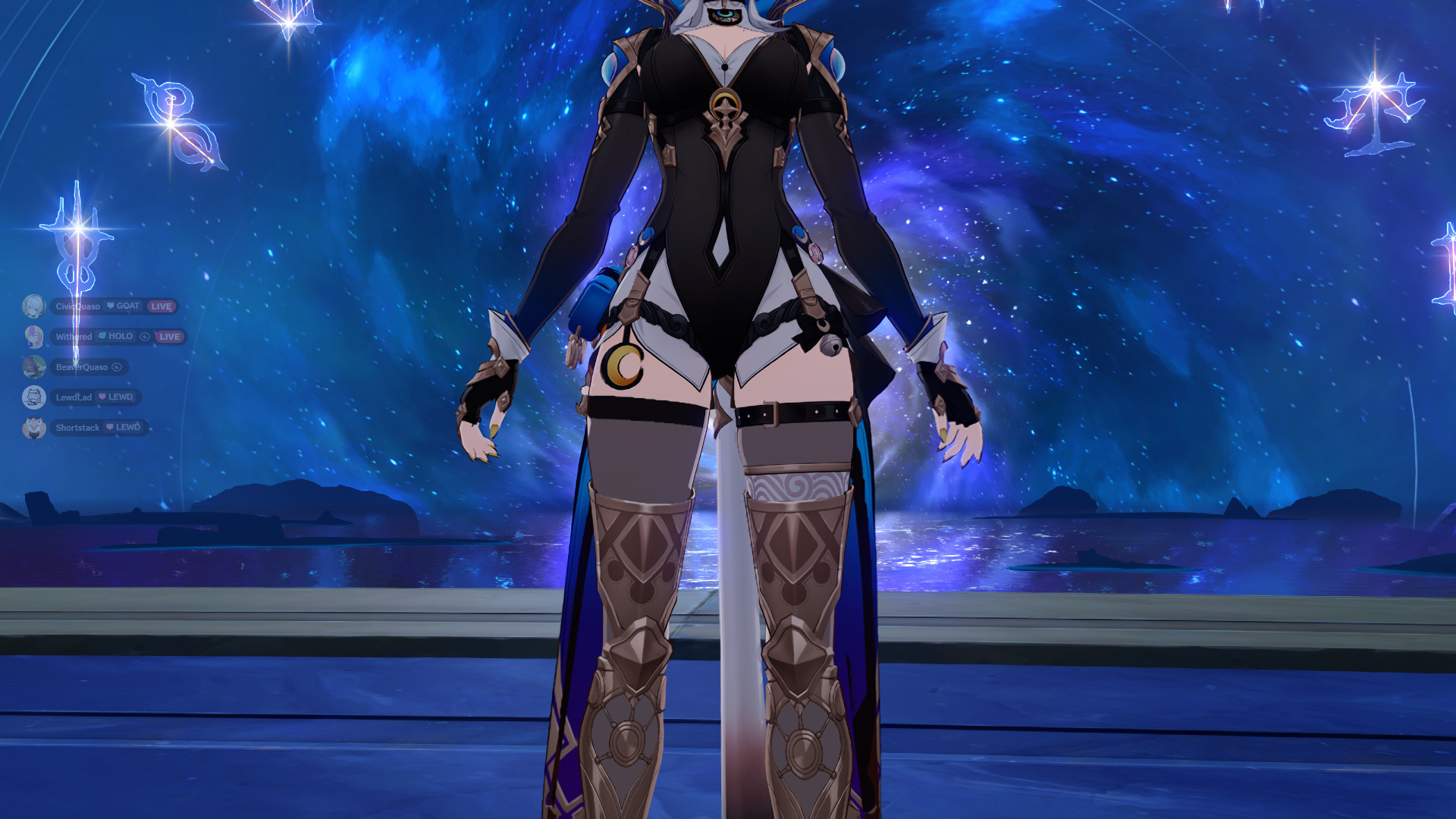 Thigh Highs Cipher Mod for Honkai Star Rail | HSR Mods