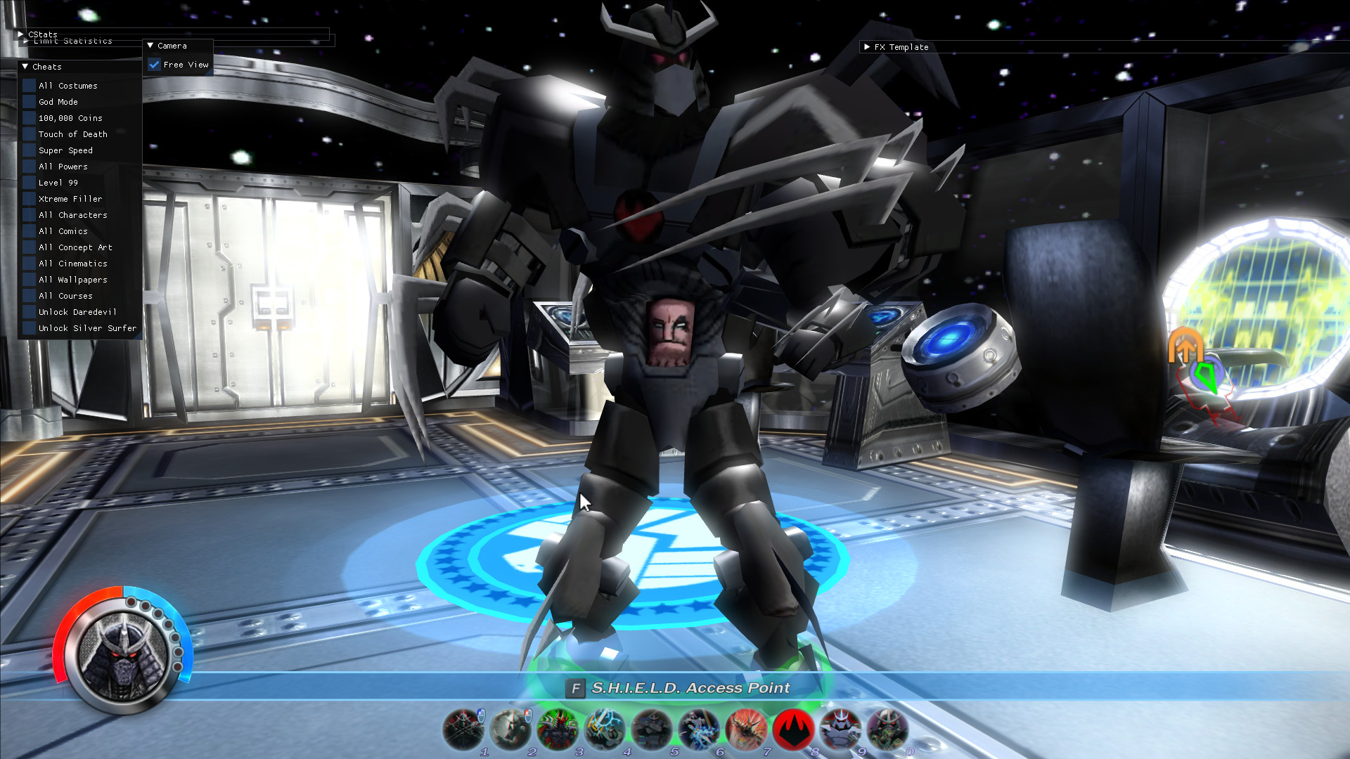 TMNT 2003 - Exodus Shredder Mod for Marvel: Ultimate Alliance | MUA Mods