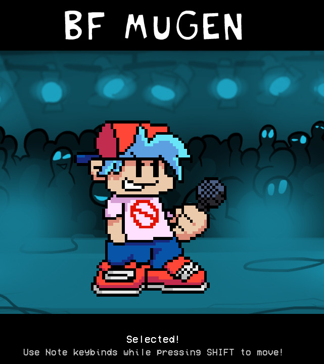 Mugen BF Mod for Friday Night Funkin' | FNF Mods