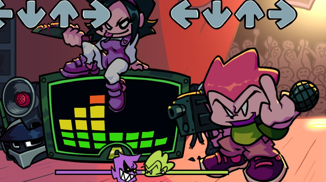 DropShadow Custom Shader on PsychEngine Mod for Friday Night Funkin ...