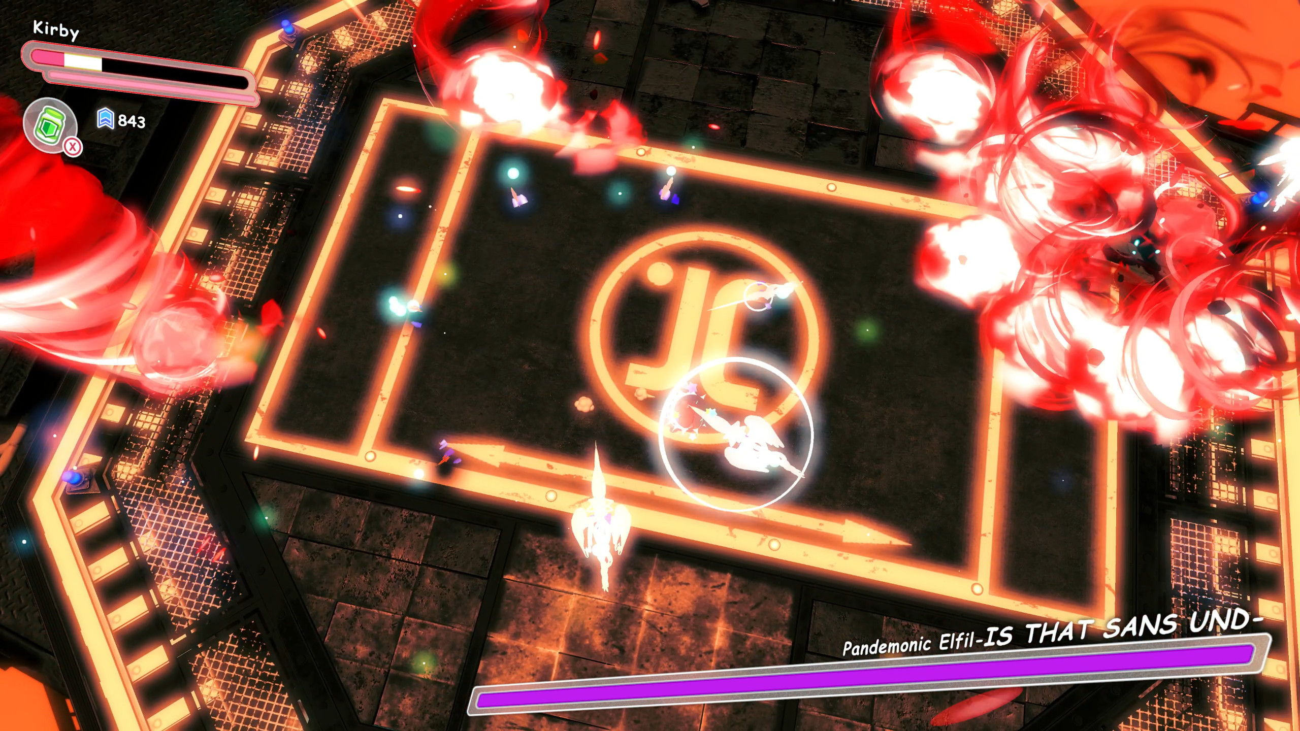 Elfilis but its Sans Mod for Kirby and the Forgotten Land | K:FL Mods