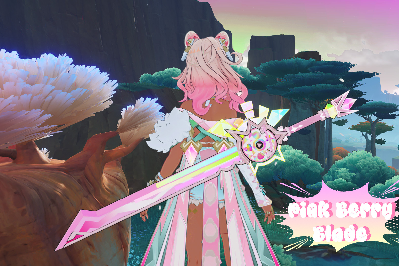 Strawberry Mix! Xilonen + skates peak skin & icons Mod for Genshin ...