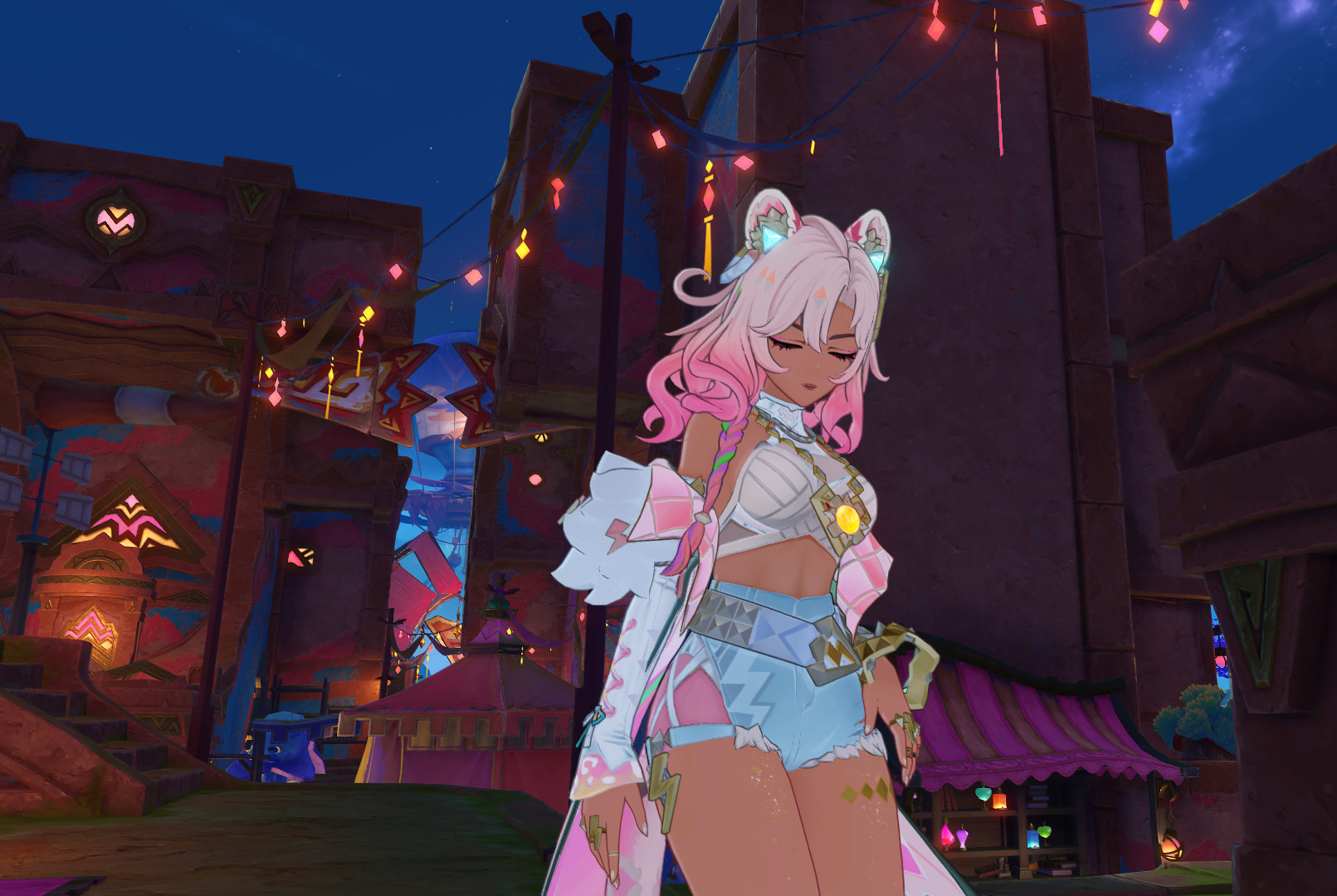 Strawberry Mix! Xilonen + skates peak skin & icons Mod for Genshin ...