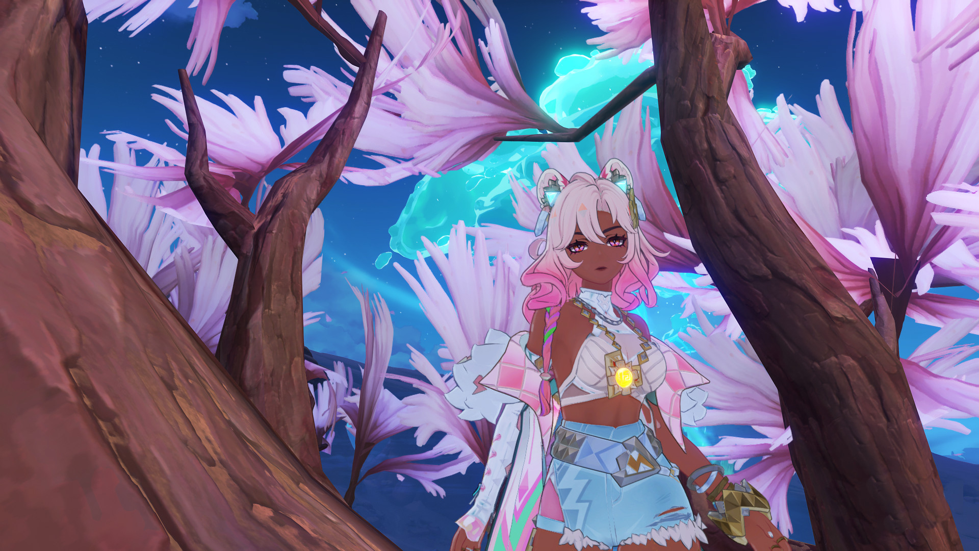 Strawberry Mix! Xilonen + skates peak skin & icons Mod for Genshin ...