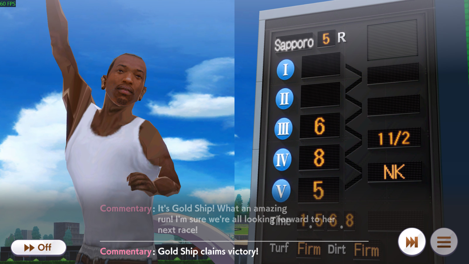 gold ship cos cj Mod for Umamusume Pretty Derby (English) | UMPD EN Mods