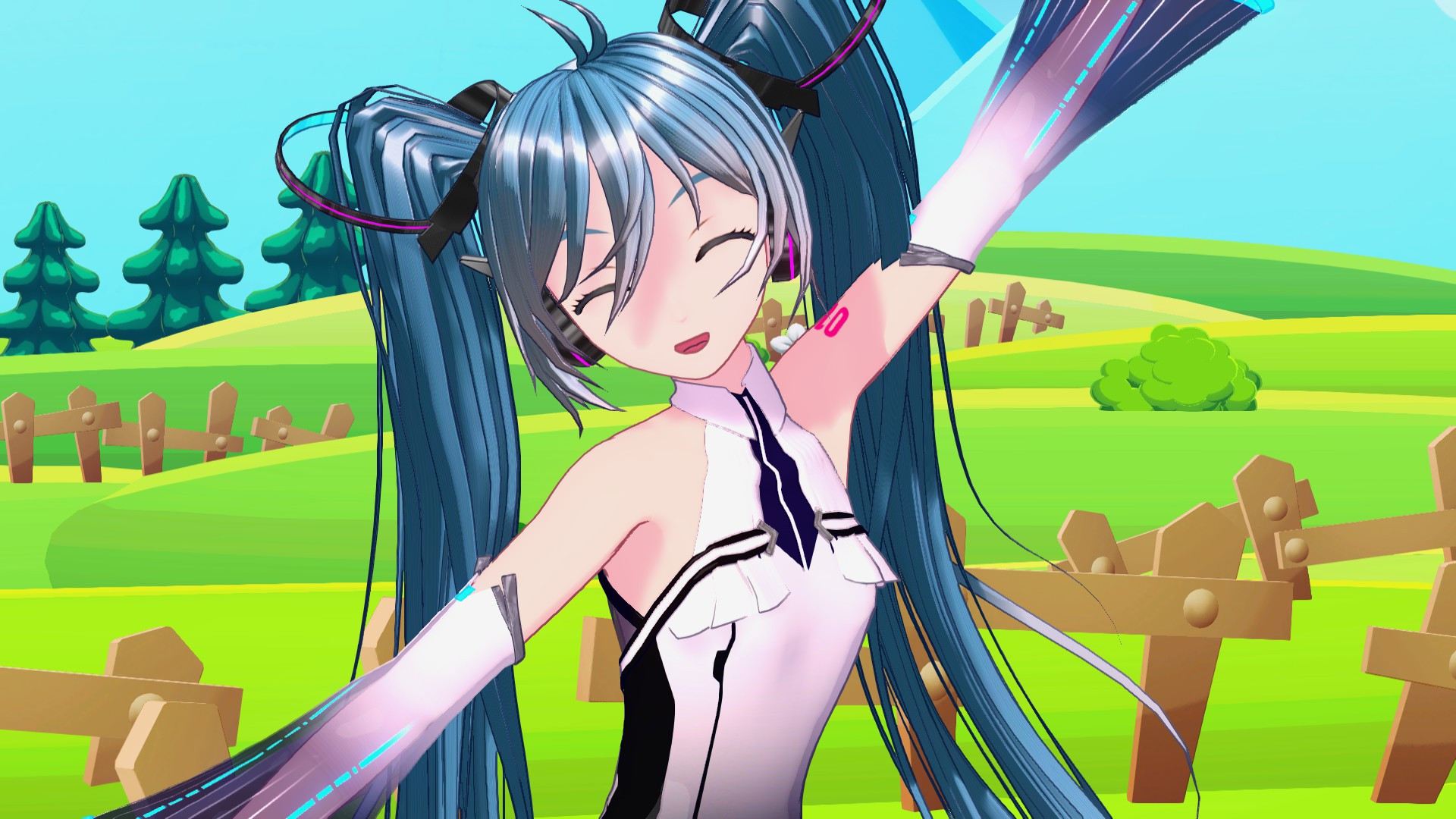 Techno Magic Miku Mod for Hatsune Miku: Project DIVA Mega Mix+ | PDMegaMix+ Mods