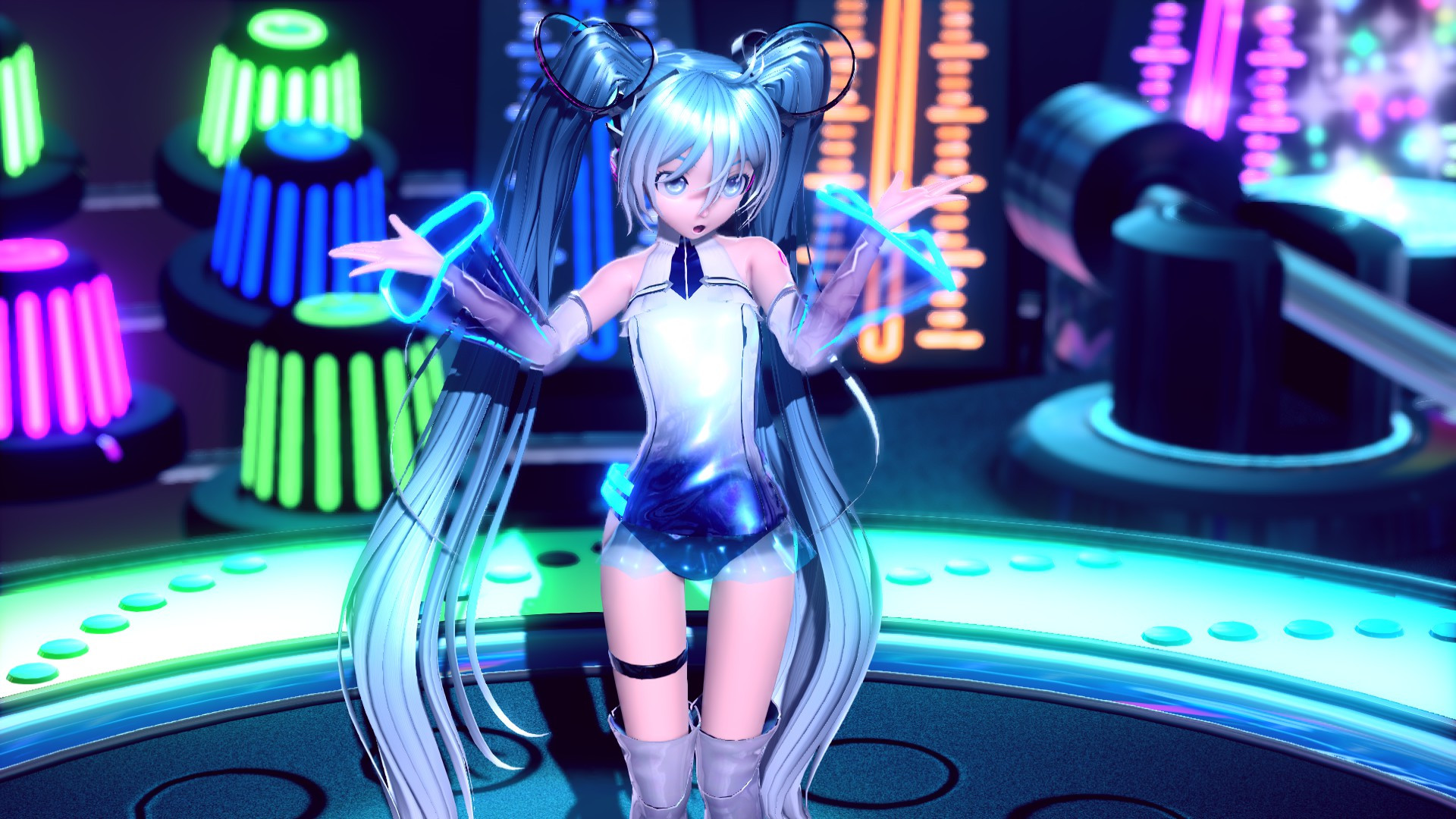 Techno Magic Miku Mod for Hatsune Miku: Project DIVA Mega Mix+ | PDMegaMix+ Mods