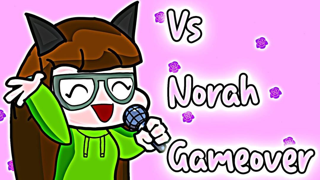 FNF V.S Norah GAME OVER Mod for Friday Night Funkin' | FNF Mods