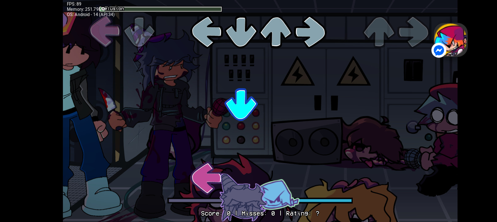 Vs impostor they human baka v1.5 Mod for Friday Night Funkin' | FNF Mods