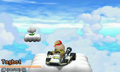 TagBot from subway surfer Mod for Mario Kart 7 | MK7 Mods