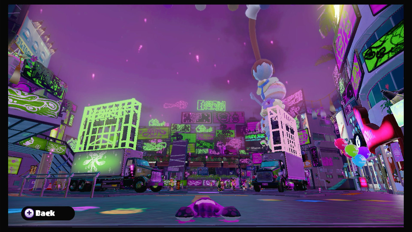 Summer Nights Inkopolis Plaza Mod for Splatoon | Splatoon Mods