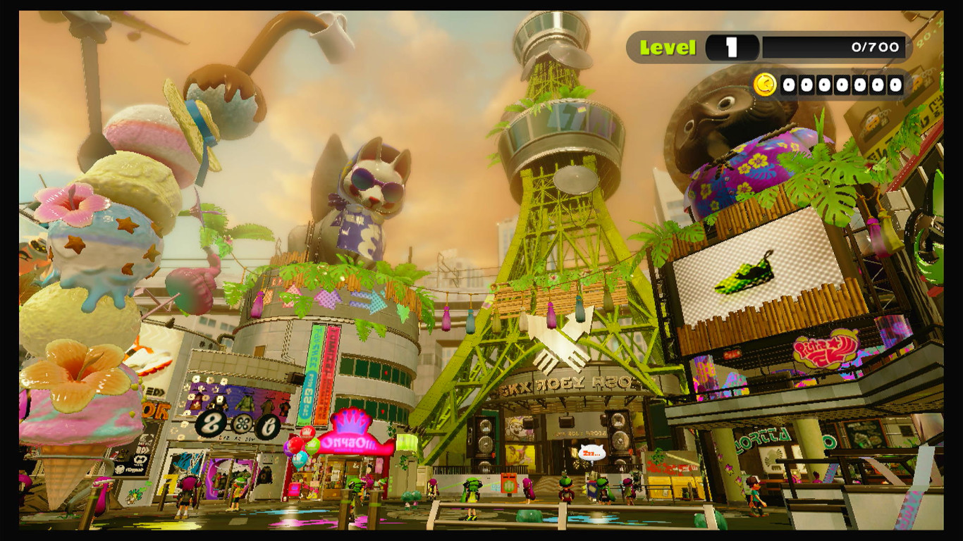 Summer Nights Inkopolis Plaza Mod for Splatoon | Splatoon Mods