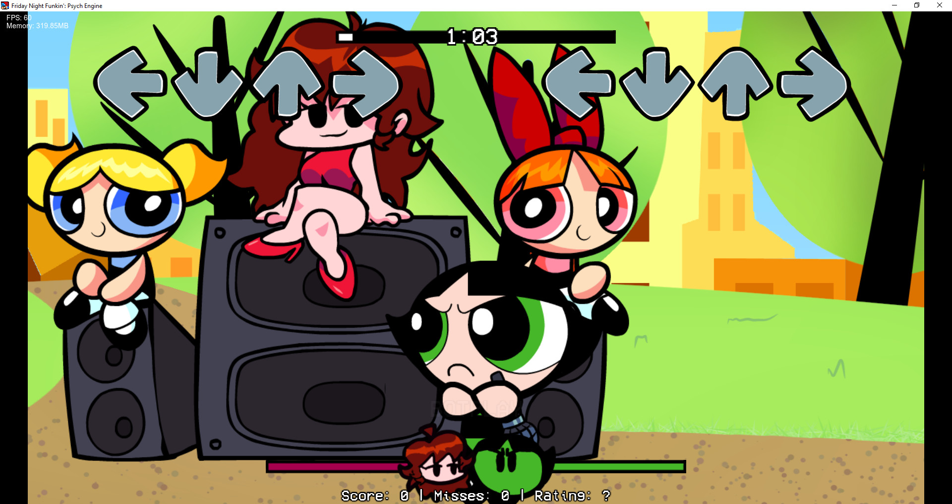 Playable Powerpuff Girls Mod for Friday Night Funkin' | FNF Mods