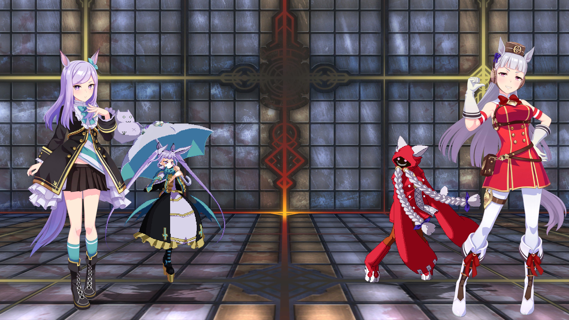 Uma Musume recolor pack (all characters) Mod for BlazBlue ...