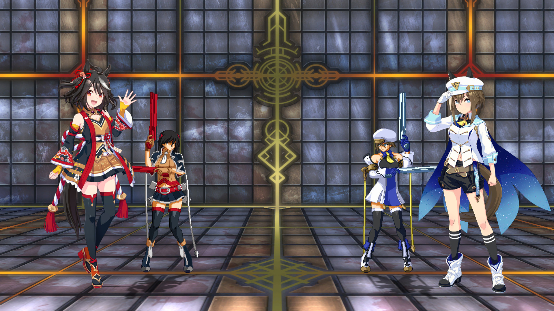 Uma Musume recolor pack (all characters) Mod for BlazBlue ...