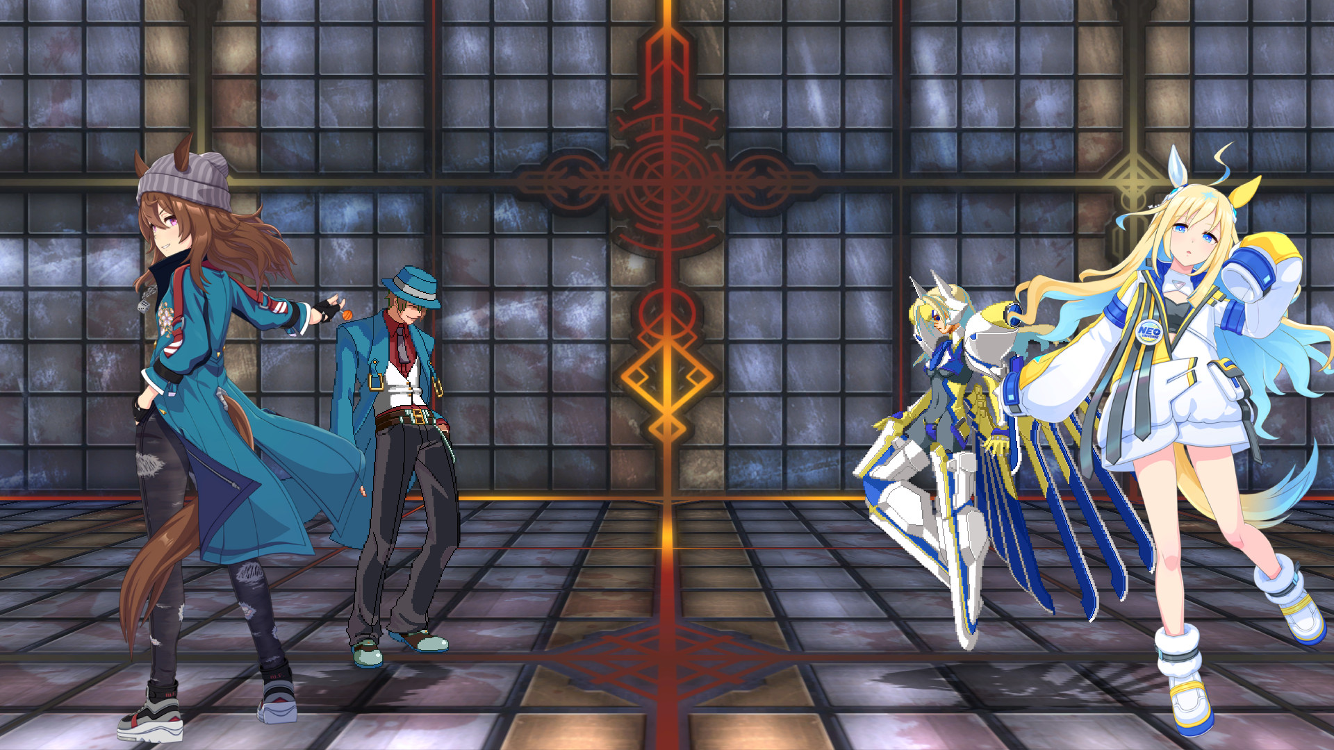 Uma Musume recolor pack (all characters) Mod for BlazBlue ...