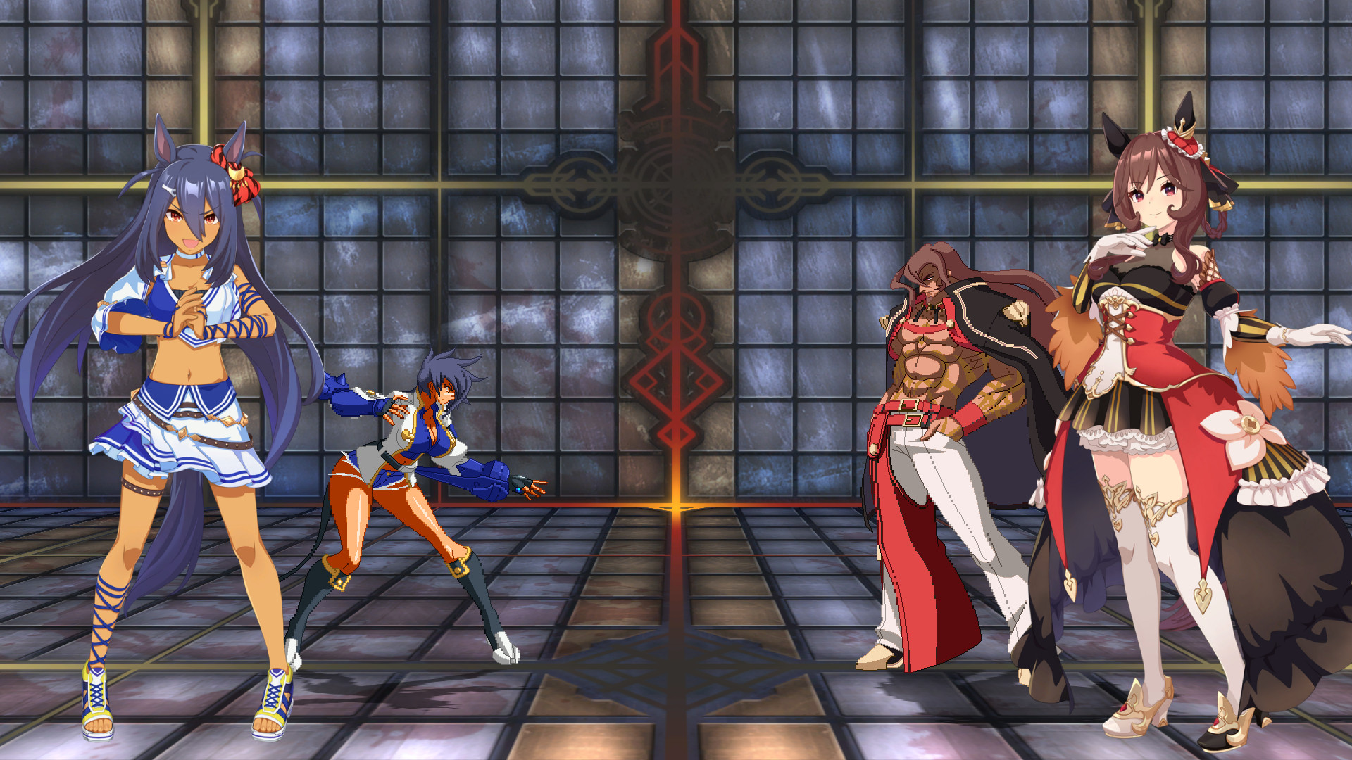 Uma Musume recolor pack (all characters) Mod for BlazBlue ...