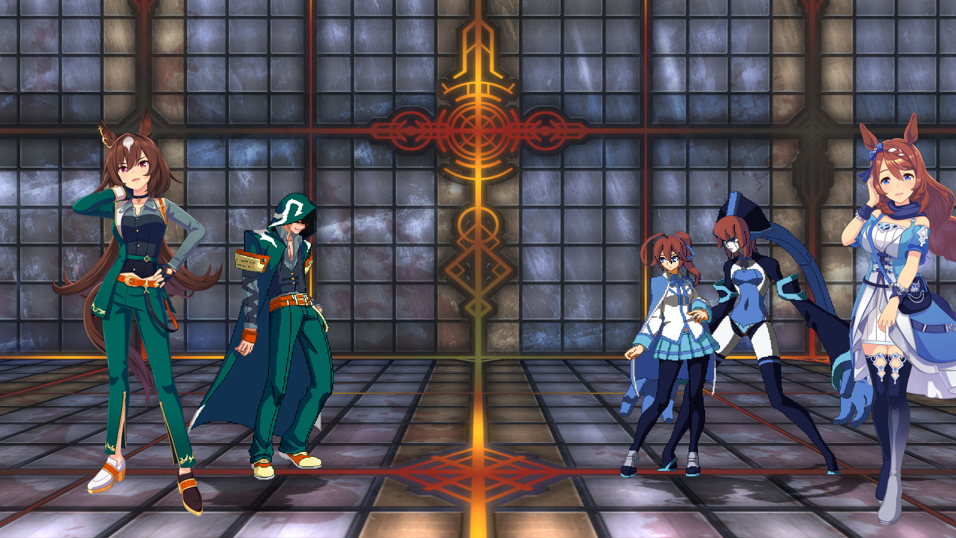 Uma Musume recolor pack (all characters) Mod for BlazBlue ...