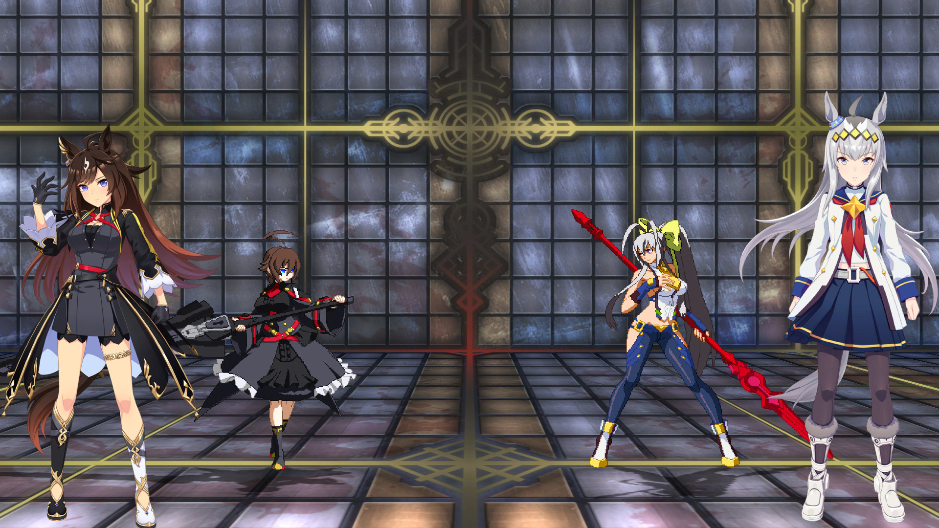 Uma Musume recolor pack (all characters) Mod for BlazBlue ...