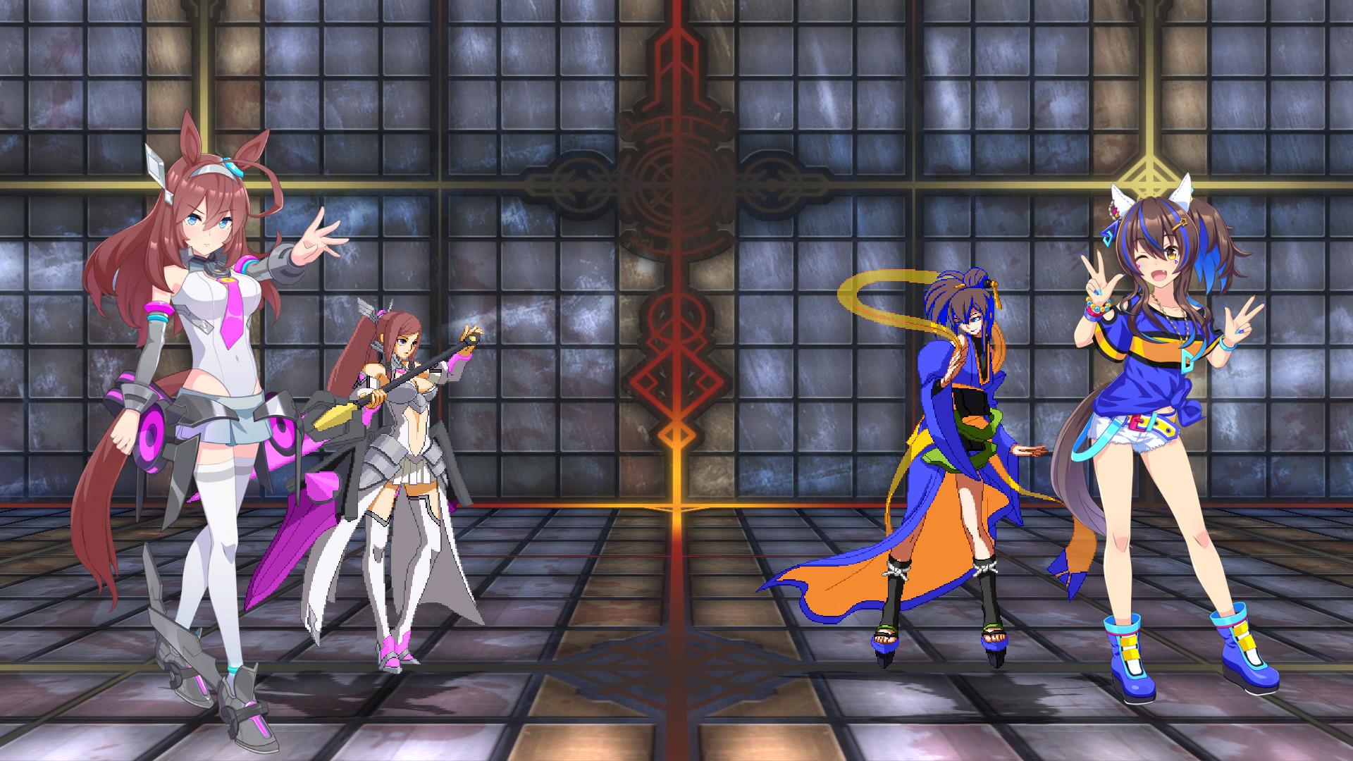 Uma Musume recolor pack (all characters) Mod for BlazBlue ...