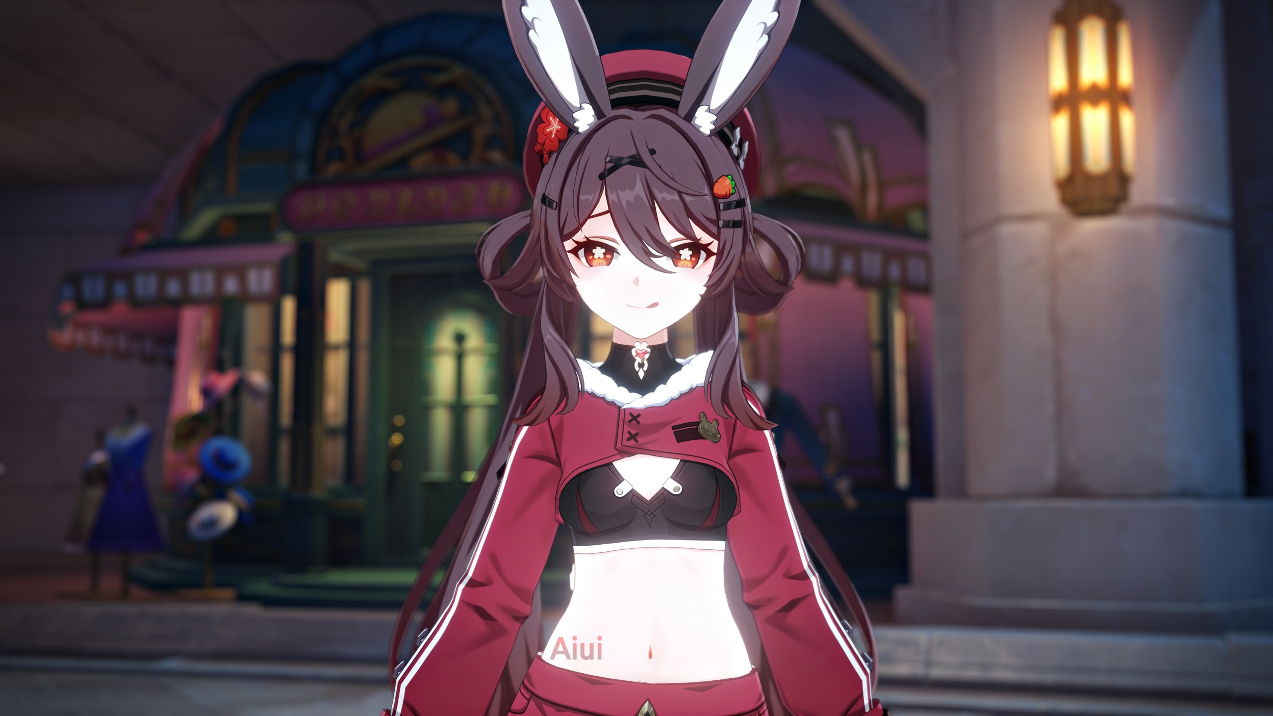 HuTao Sporty Bunny Mod Mod for Genshin Impact | GI Mods