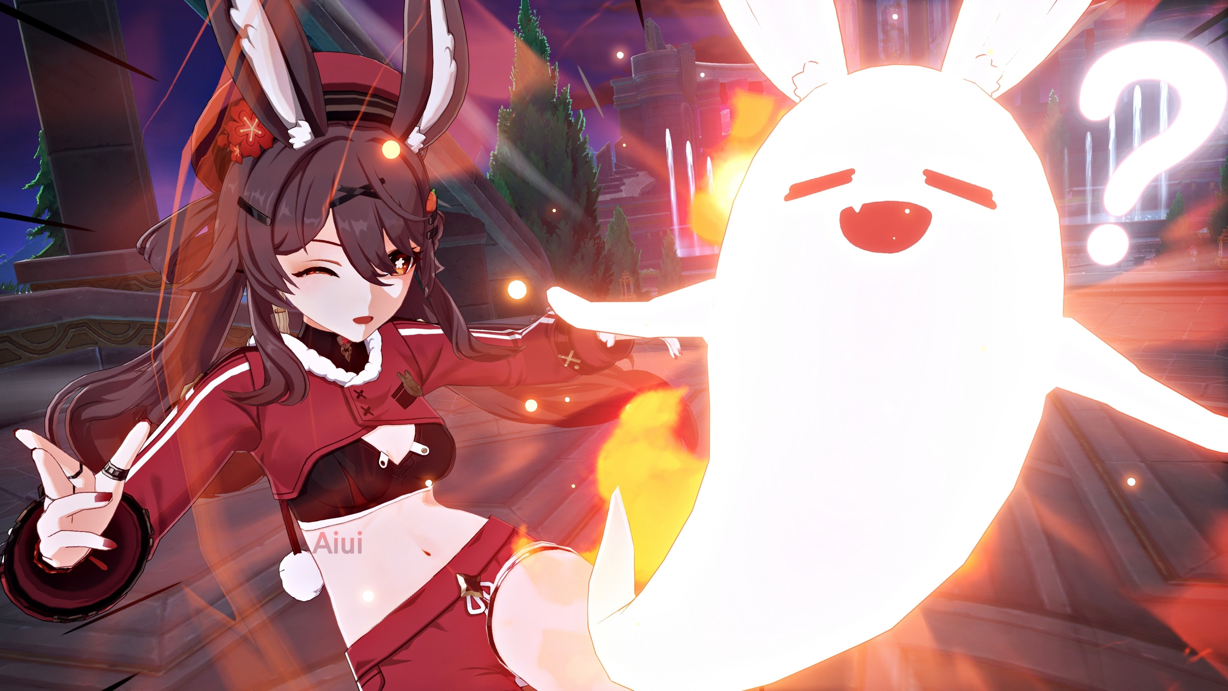 HuTao Sporty Bunny Mod Mod for Genshin Impact | GI Mods