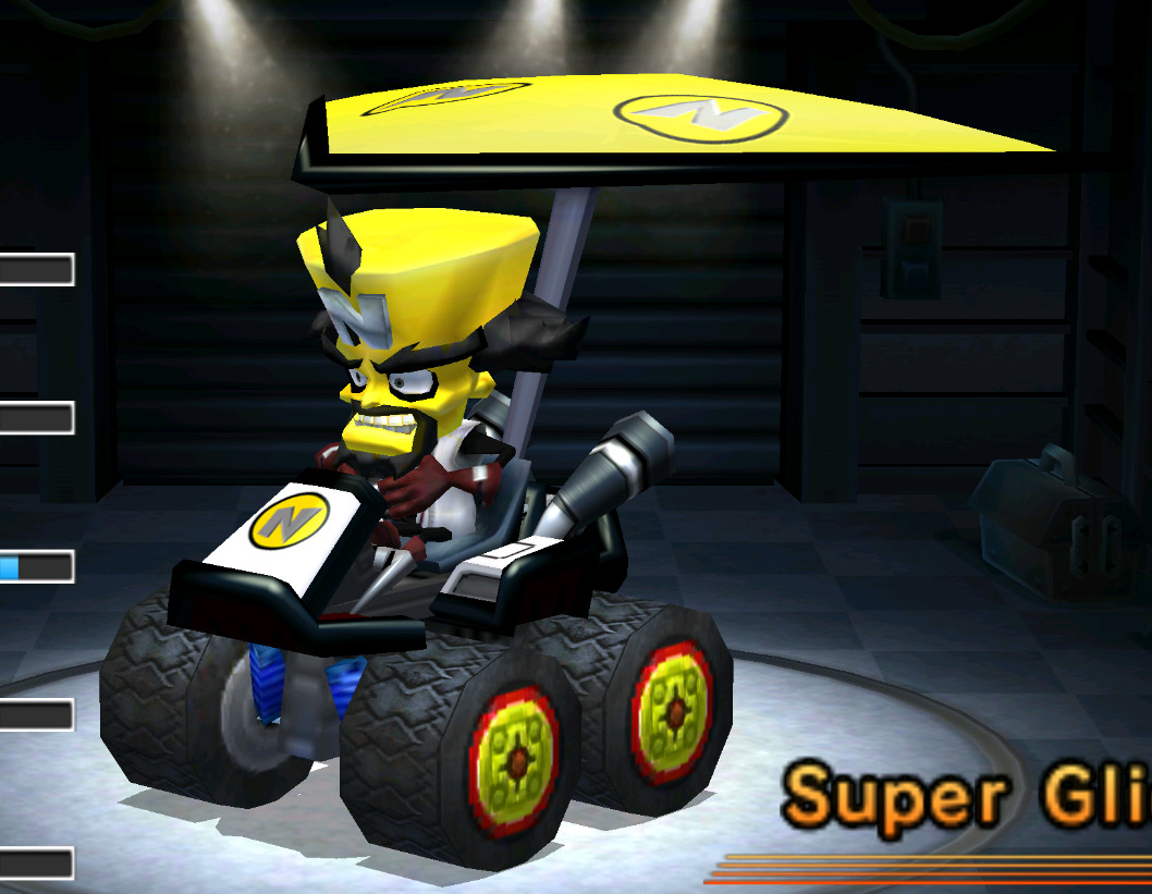 Dr. Neo Cortex Mod for Mario Kart 7 | MK7 Mods