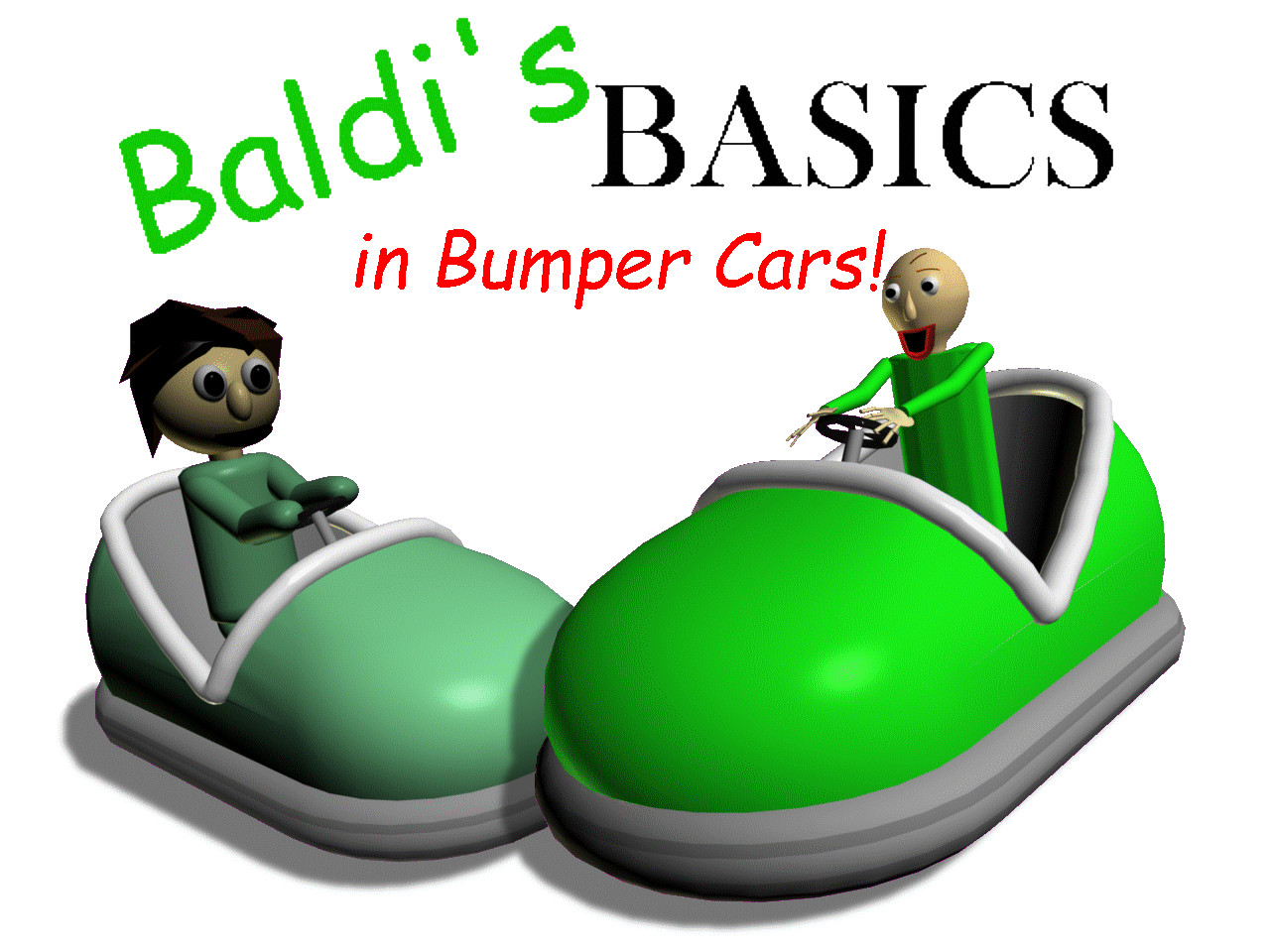 An Incredible Bumper Car Showdown! Mod for Baldi's Basics | Baldi Mods
