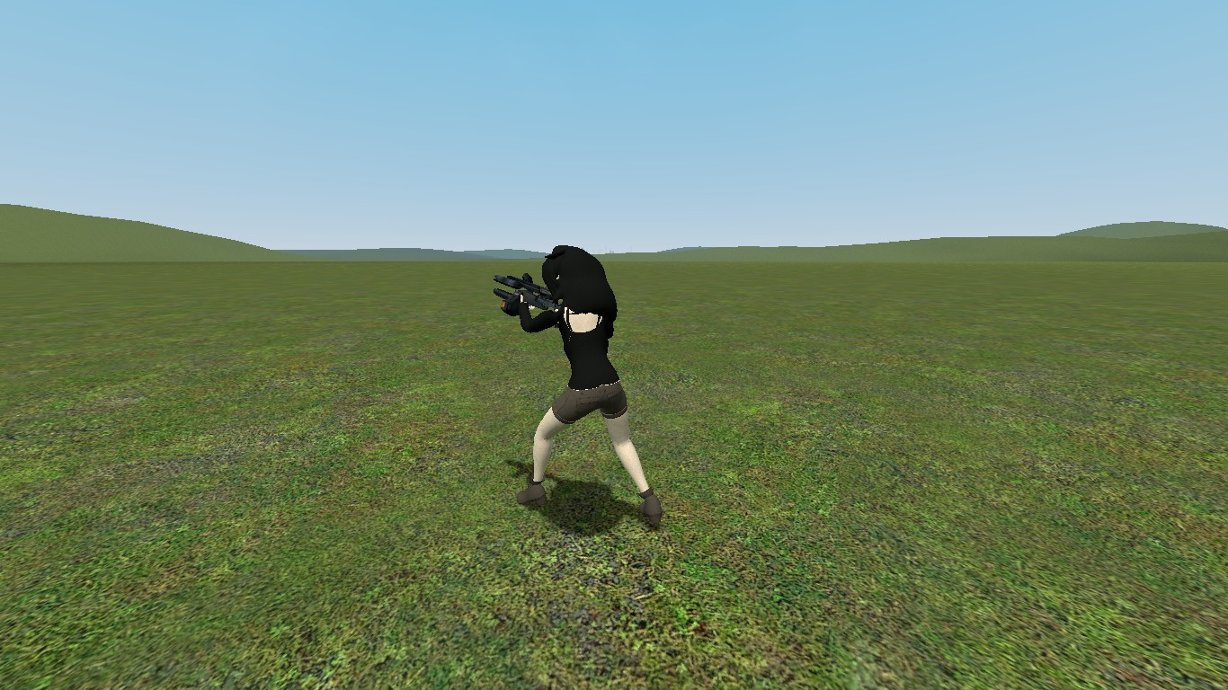 Ashley Graves with long hair GMOD PORT Mod for Garry's Mod | GMod Mods