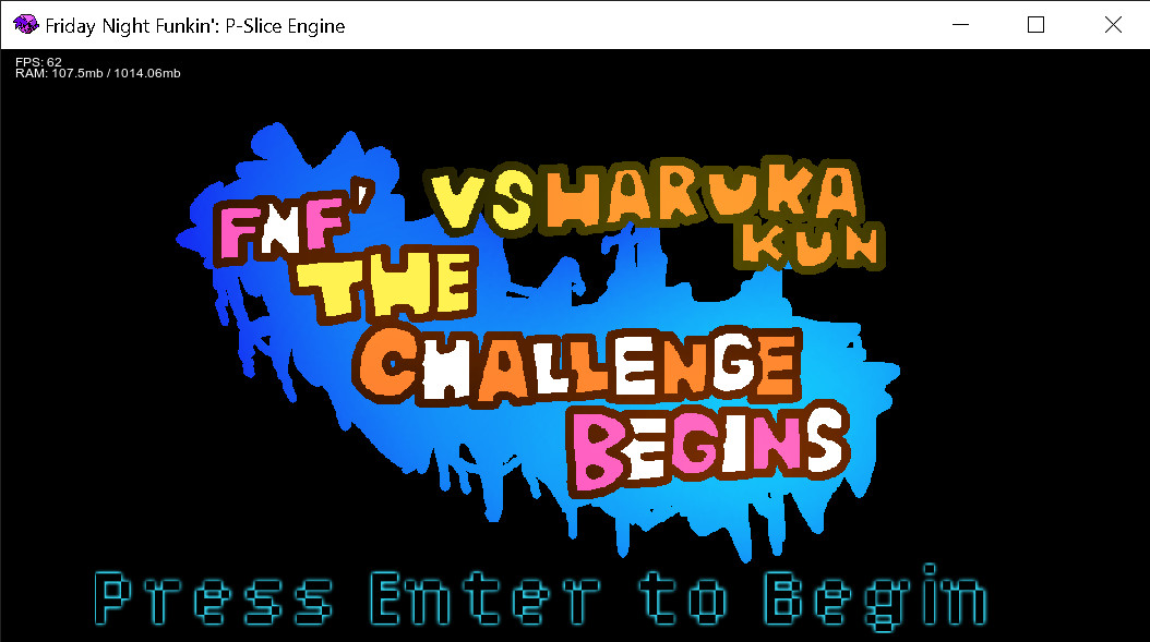 FNF' VS HARUKAKUN The Challenge Begins Mod for Friday Night Funkin' | FNF Mods