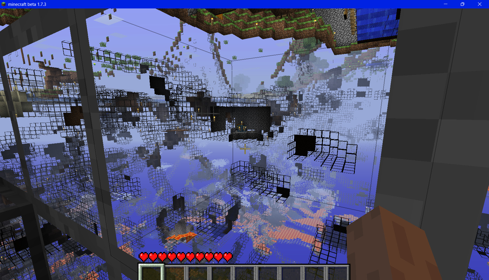 BETA 1.7.3 X-RAY Mod for Minecraft: Java Edition | MC Mods