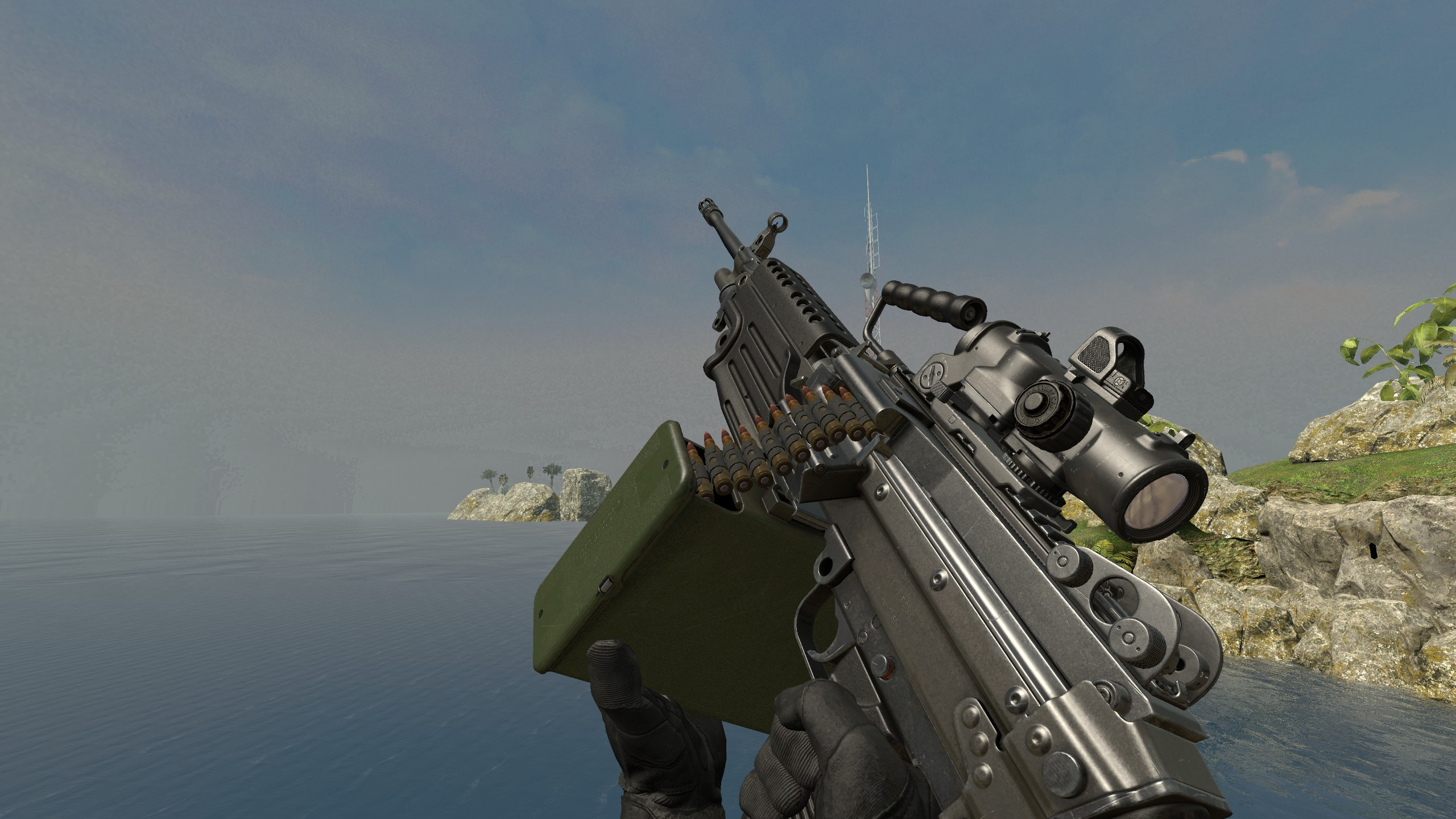 Insurgency: Sandstorm M249 on MW19 Anims Mod for Counter-Strike: Source | CS:S Mods