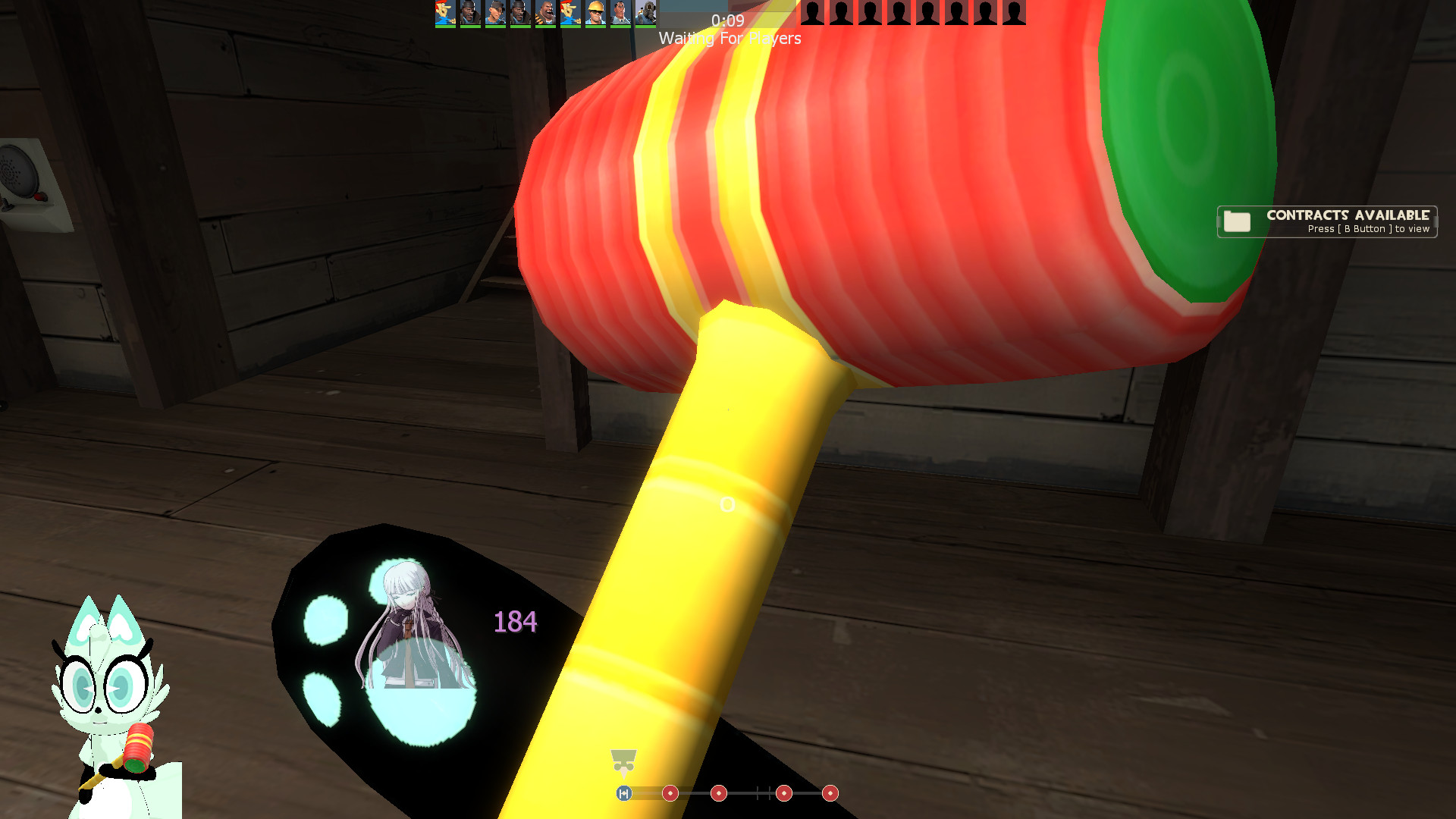(Miside) cappie's toy hammer Mod for Team Fortress 2 | TF2 Mods
