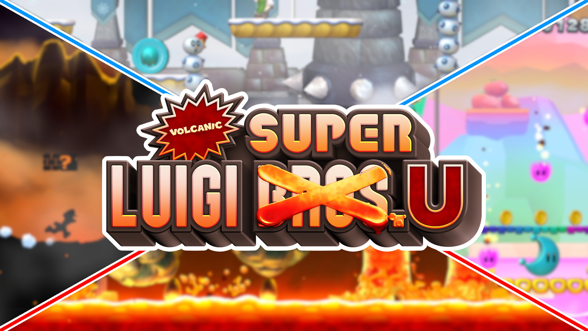 Volcanic Super Luigi U Mod for New Super Mario Bros. U / New Super ...