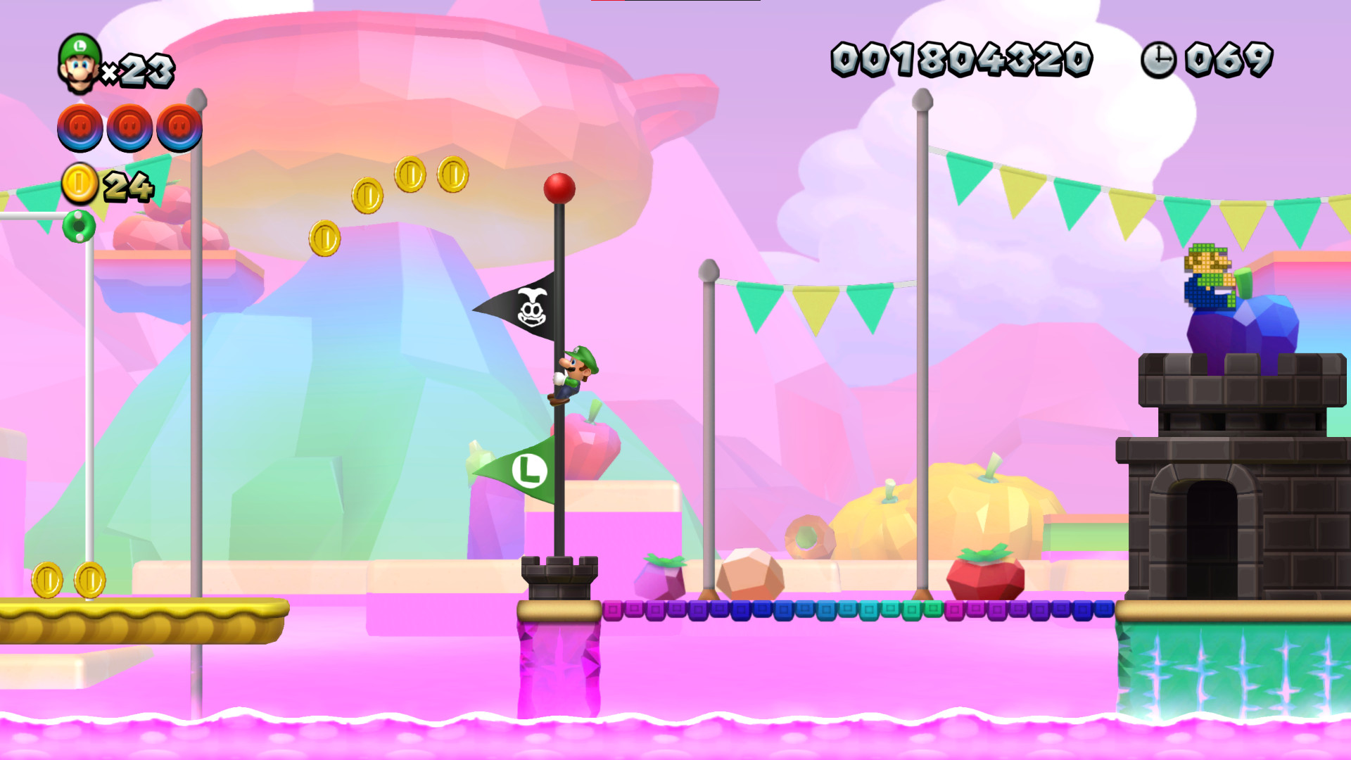 Volcanic Super Luigi U Mod for New Super Mario Bros. U / New Super ...
